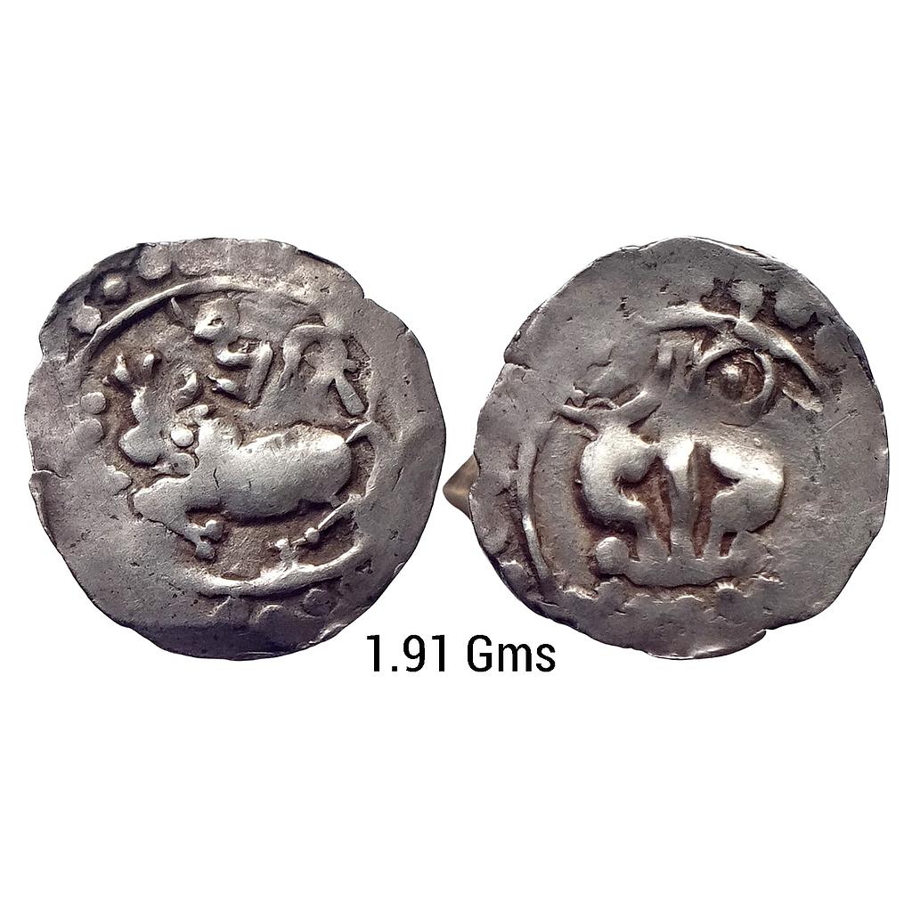 Ancient Samatata Chandra Dynasty Pritichandra Silver Fraction Unit ...