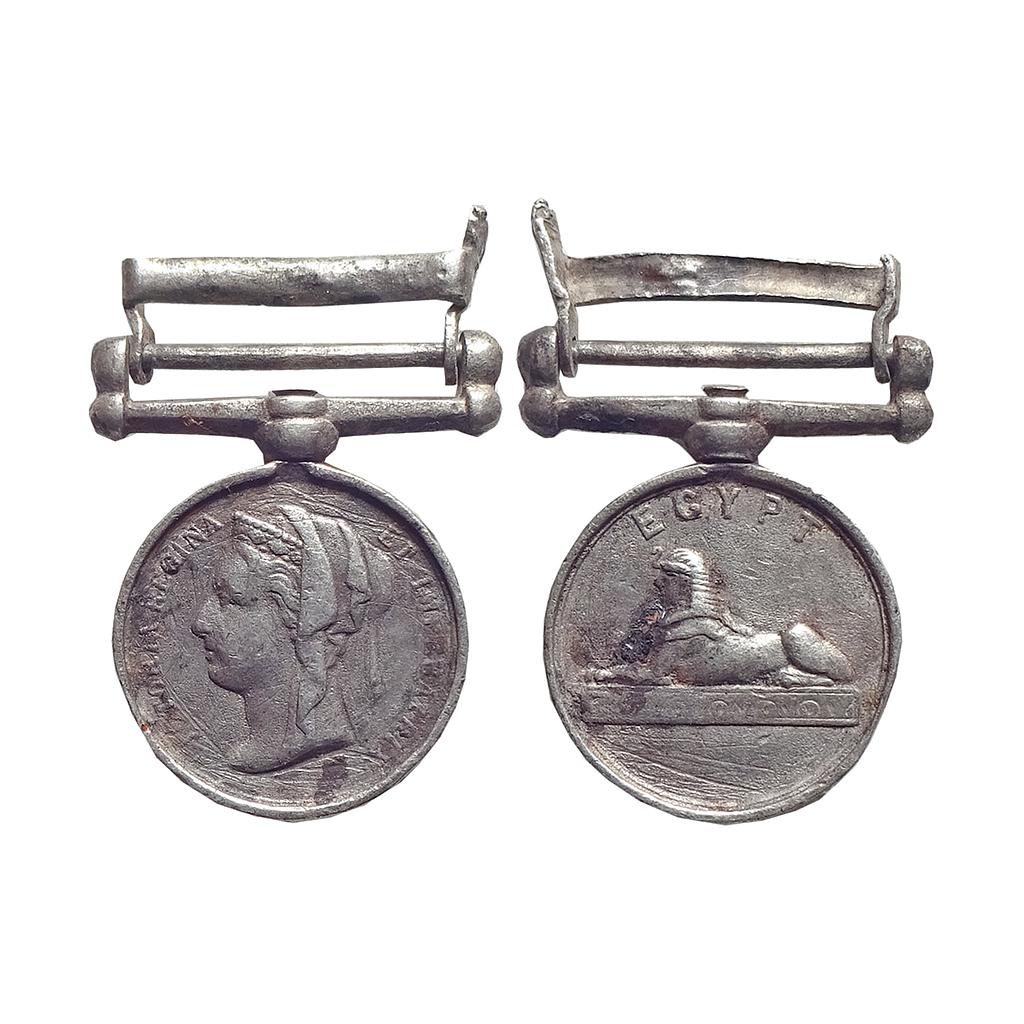Egypt Medal, Victoria Regina ET Imperatrix, Silver Medal | Virasat Auctions