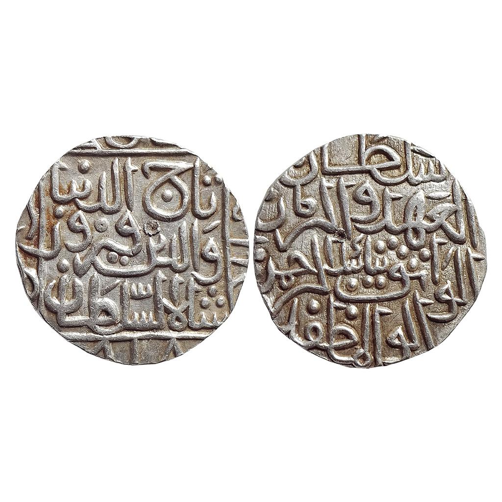 Bahmani Sultan Taj ud din Firuz Hadrat Ahsanabad Mint Silver Tanka ...