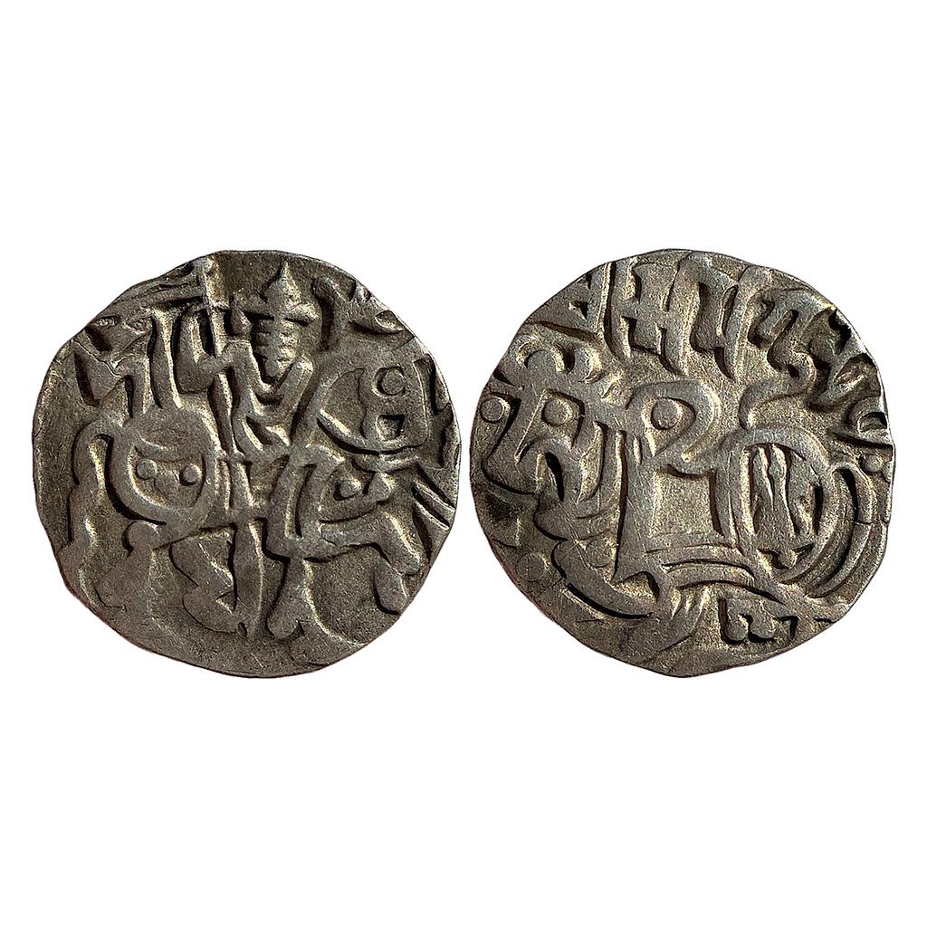 Hindu Shahi rulers of Oahind dynasty Shri Samantadeva Silver Jital ...