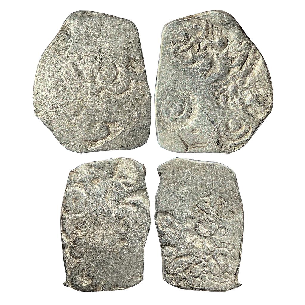 Ancient Punch Marked Coinage Kosala Mahajanapada set of two coins ...