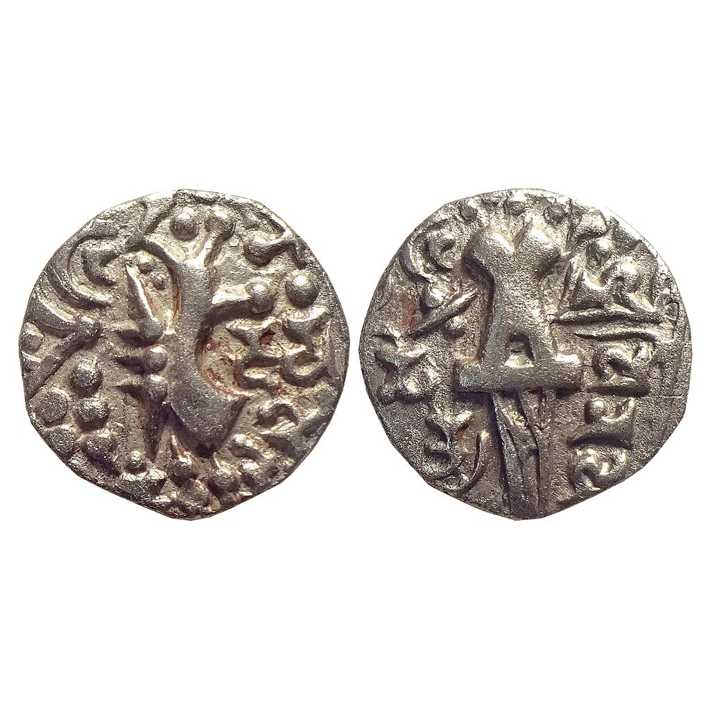 Hindu Medieval Kashmir Karkota Dynasty Vinayaditya Debased Gold Dinara ...