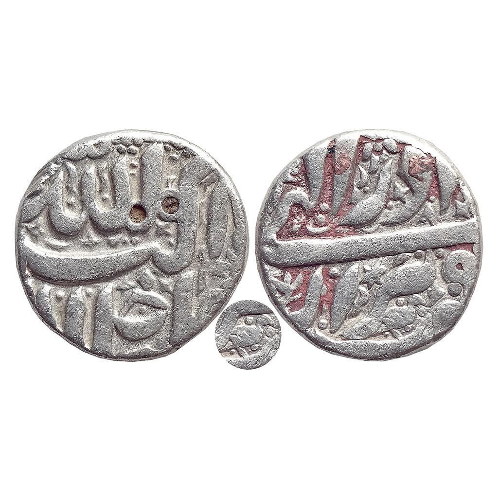 Mughal Akbar Berar Mint Ilahi Month Azar Silver Rupee | Virasat Auctions