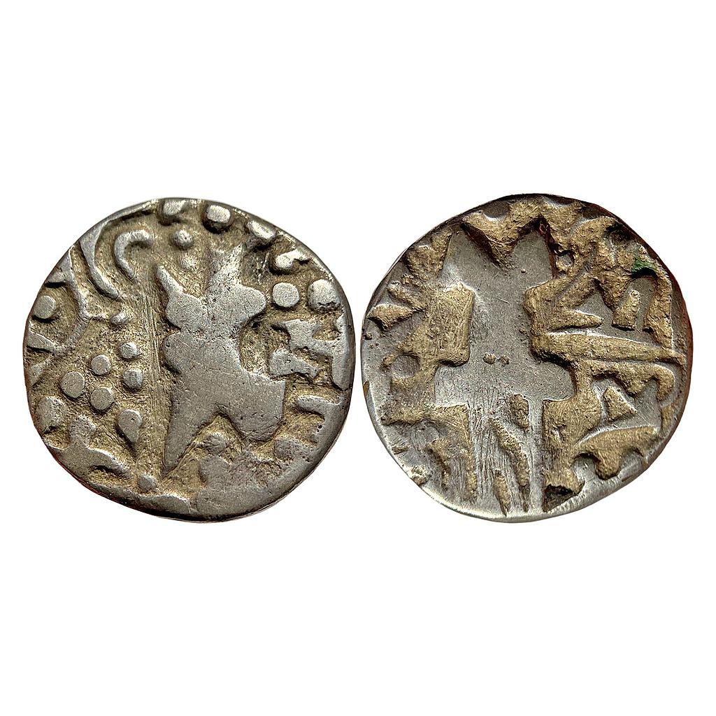 Hindu Medieval Kashmir Karkota dynasty Vinayaditya Debased Gold Dinara ...